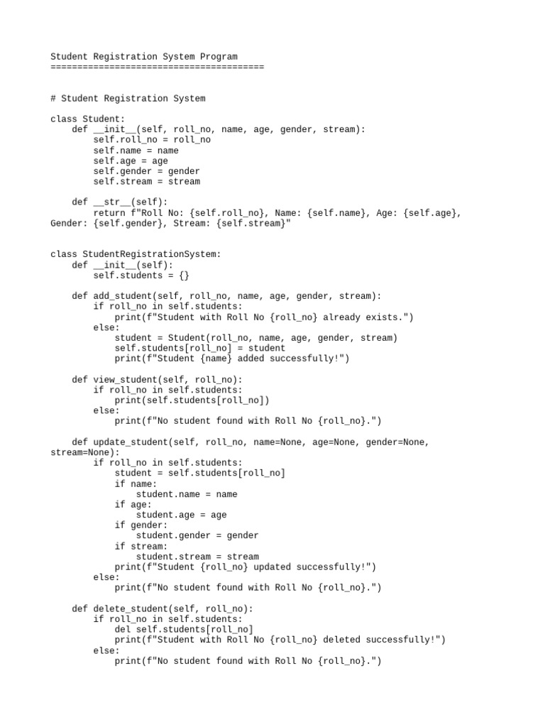 student_registration_system | PDF