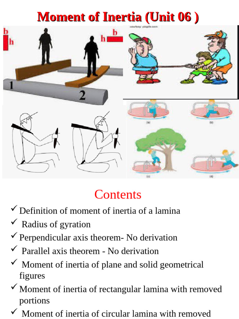 Moment of Inertia | PDF