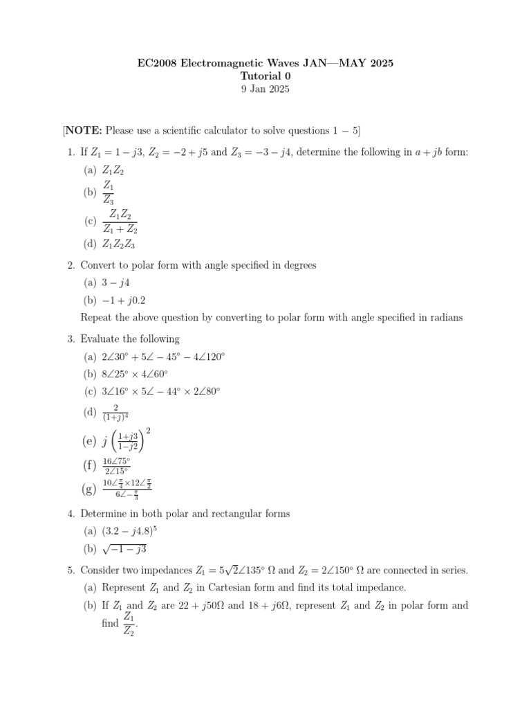 Tut0_main | PDF | Euclidean Vector | Geometry