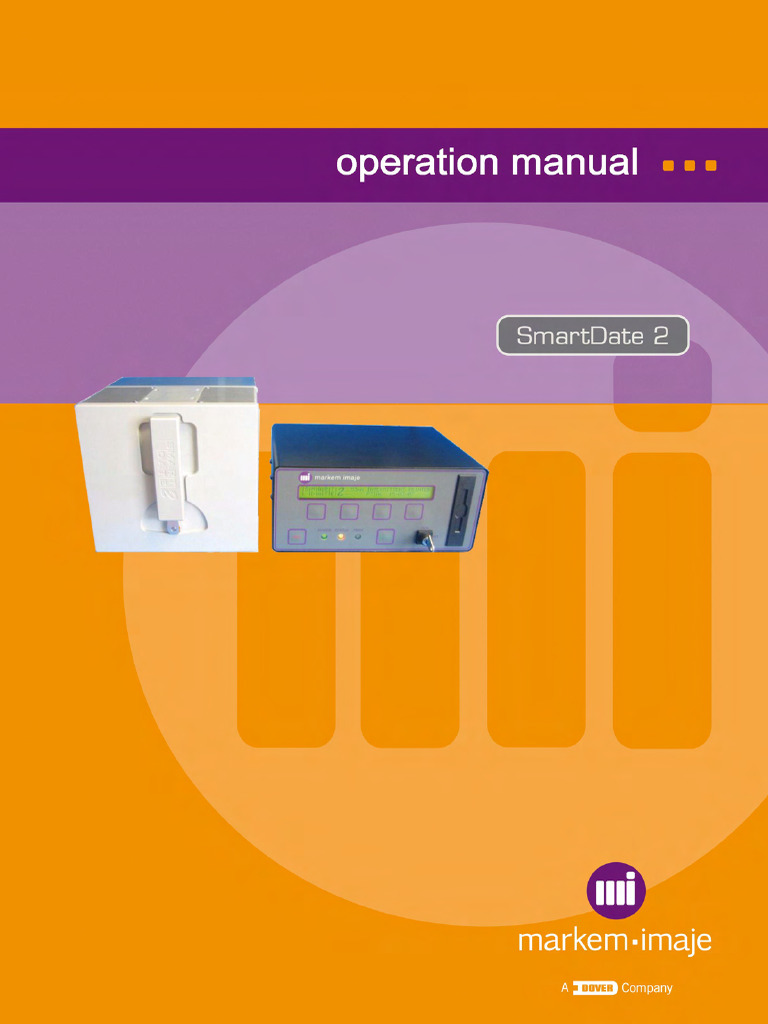 Markem Smartdate 2 Operation Manual | PDF | Typefaces | Printer (Computing)