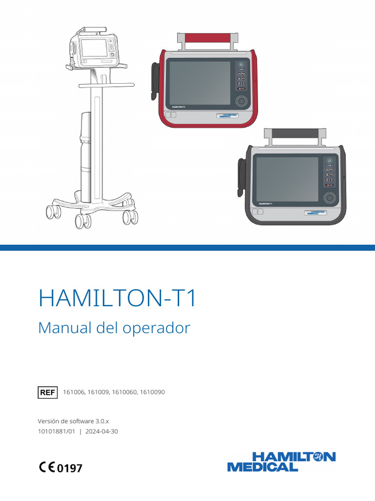 HAMILTON-T1 Ops-Manual v3.0.x Es 10101881.01 | PDF | Ventana ...