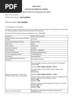 Beneficial Ownership Declaration Form - Bo1 Nganja Investments CC | PDF ...