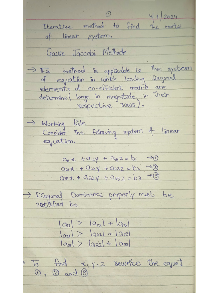 Numerical Method | PDF