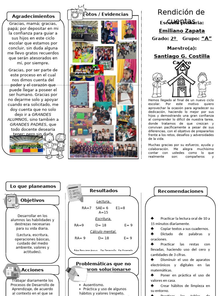 Rend Ici on de Cuenta Strip Tico | PDF | Modificación de comportamiento | Cognición