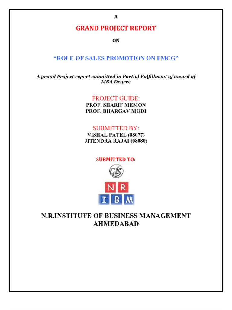 fmcg | Promotion (Marketing) | Retail