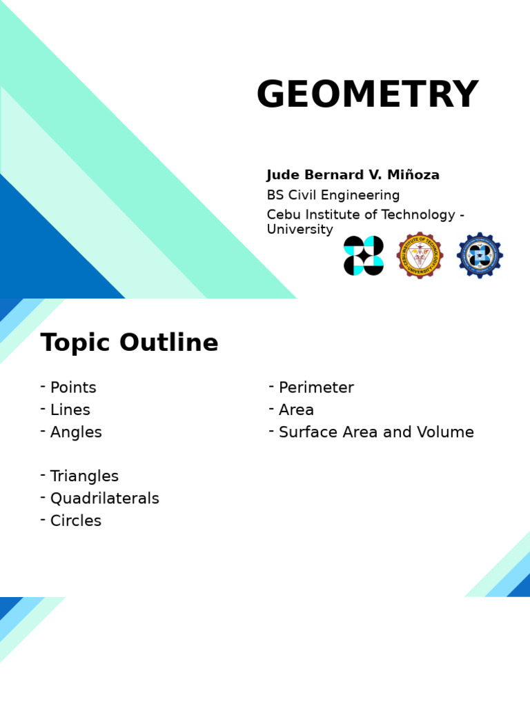 Geometry (1) | PDF | Triangle | Area