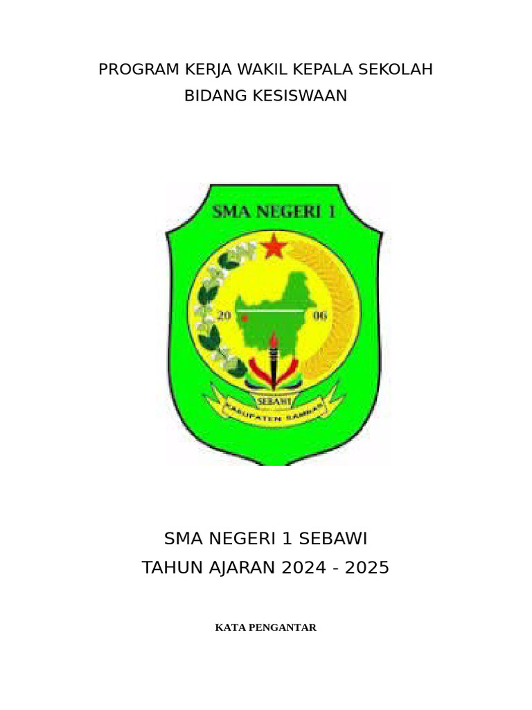 Program Waka Kesiswaan 2024 | PDF
