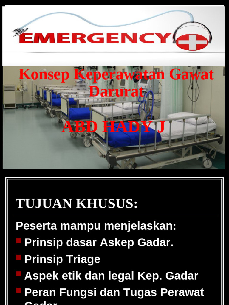 Prinsip Keperawatan Gawat Darurat | PDF