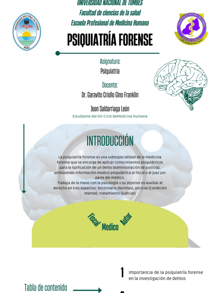T27 Psiquiatria Forense | PDF | Psiquiatría | Jurisprudencia médica