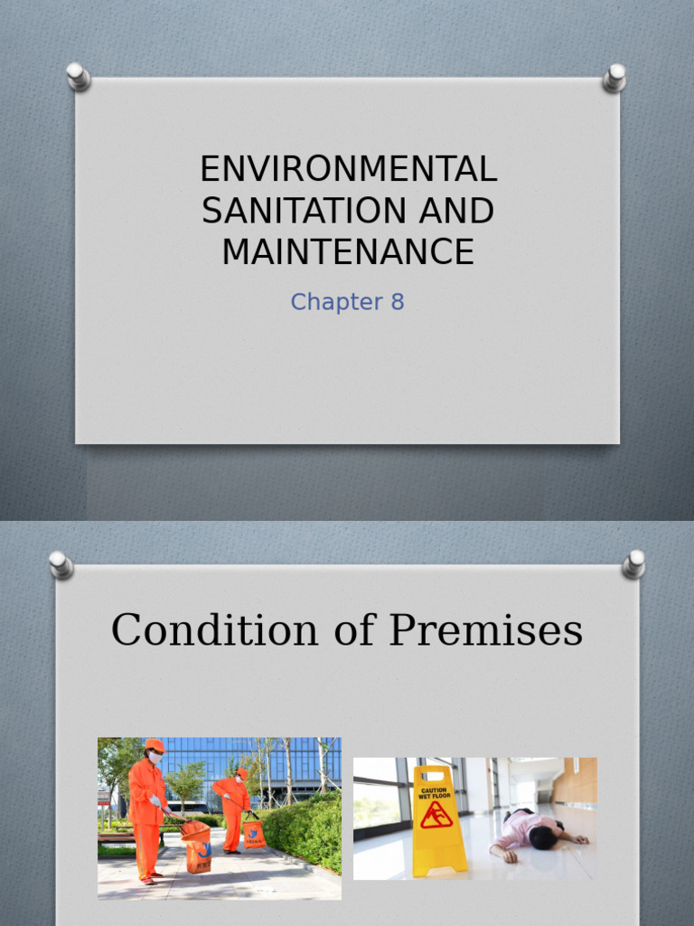 Food Establishment Sanitation Guide | PDF | Public Toilet | Sanitation