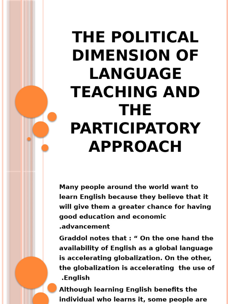 Language Policy in Education Contexts | PDF | English Language ...