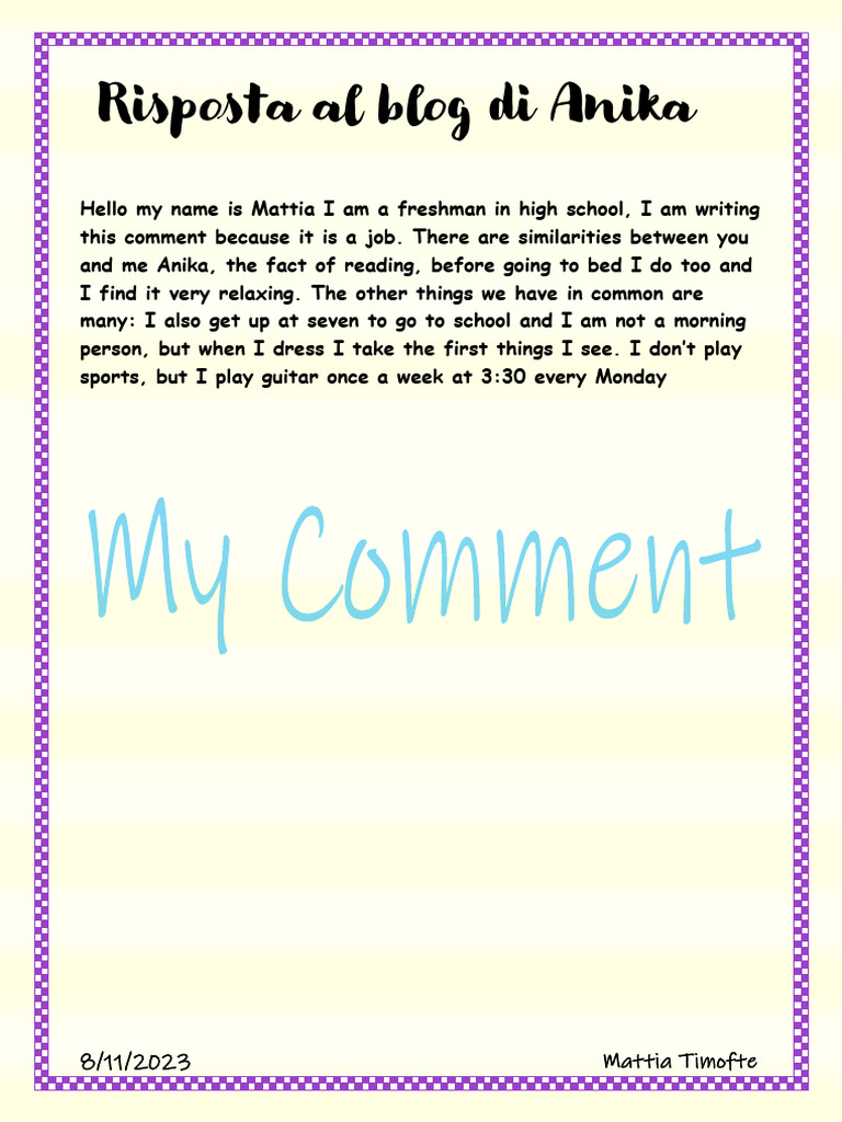 Compito Per Casa | PDF