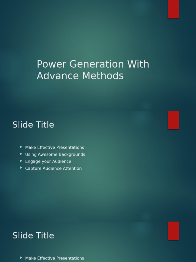 New Power Generations | PDF