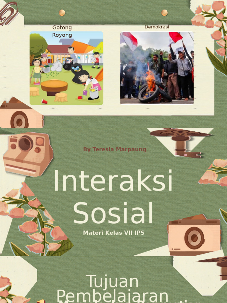 Pengertian dan Jenis Interaksi Sosial | PDF