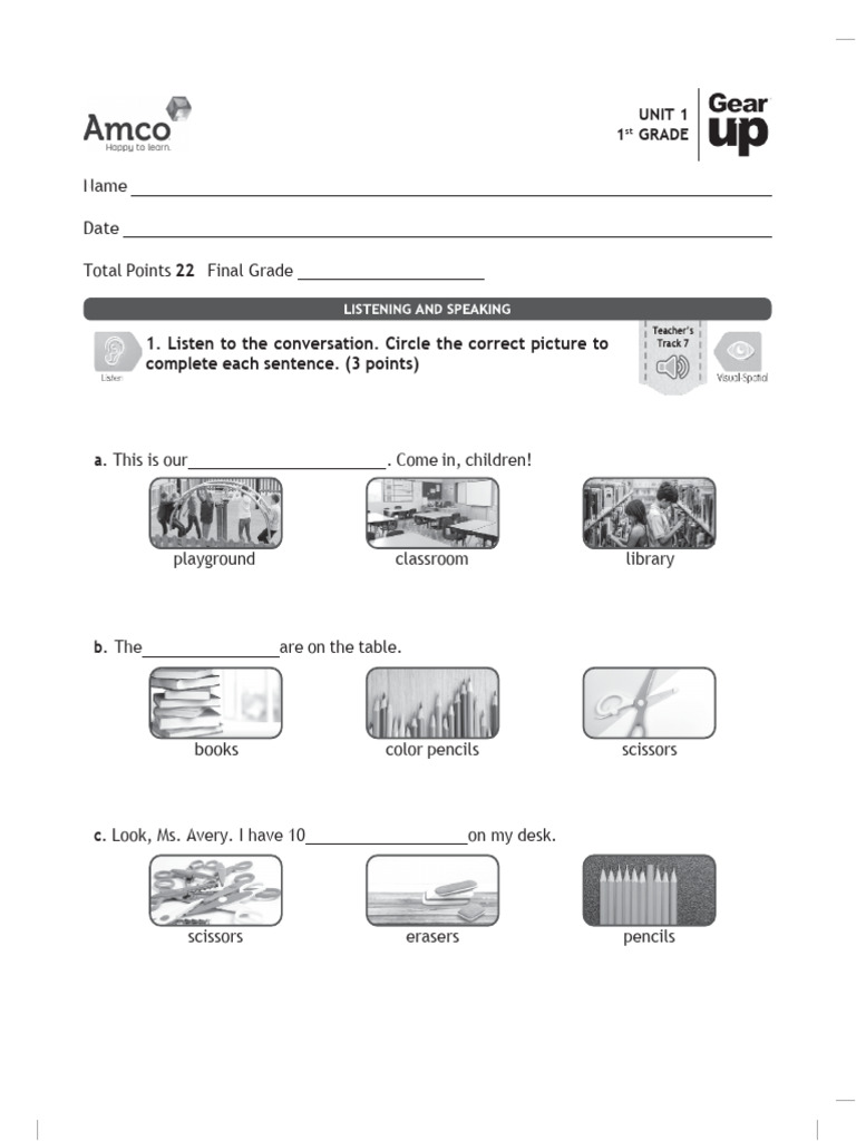 1st Grade | PDF
