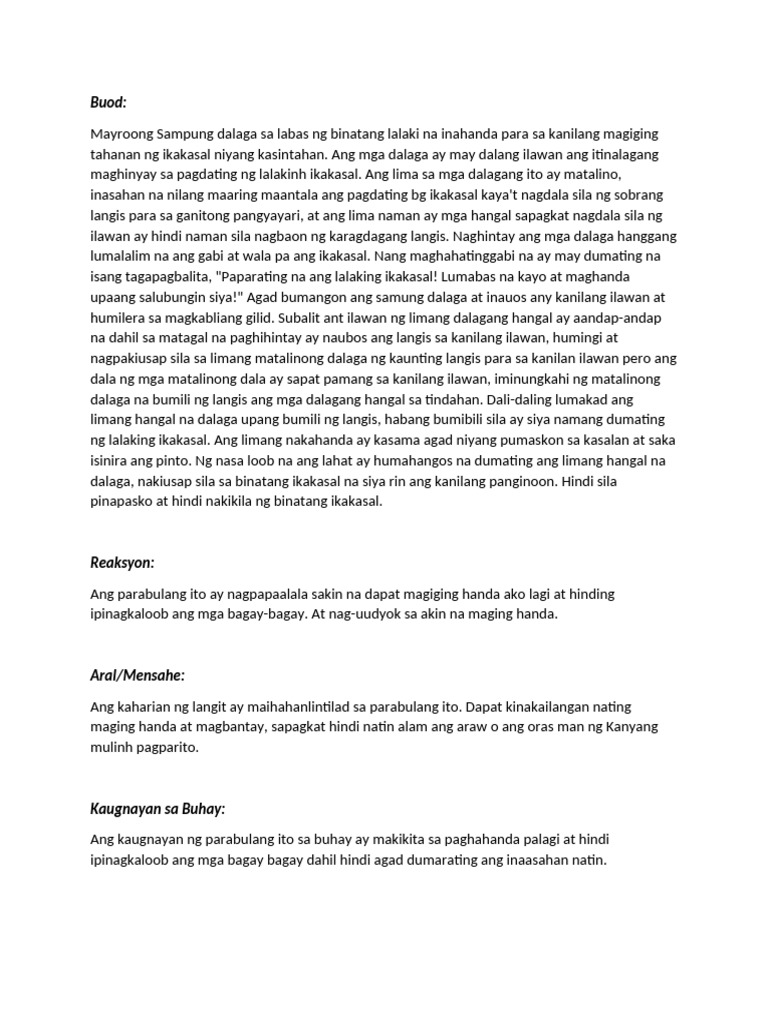 Filipino Journale | PDF