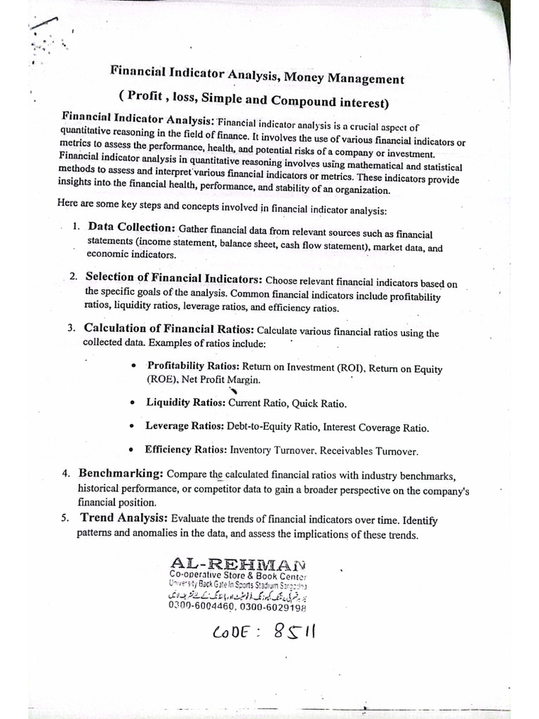 money management | PDF