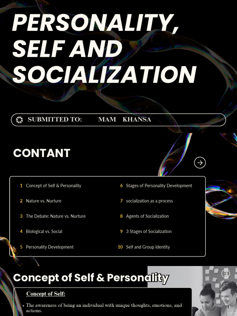 Self | PDF | Socialization | Nature Versus Nurture