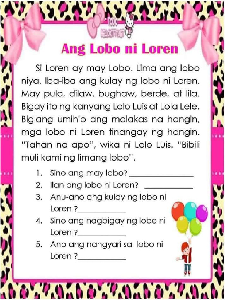 BABASAHIN-ENGLISH-TAGALOG | PDF