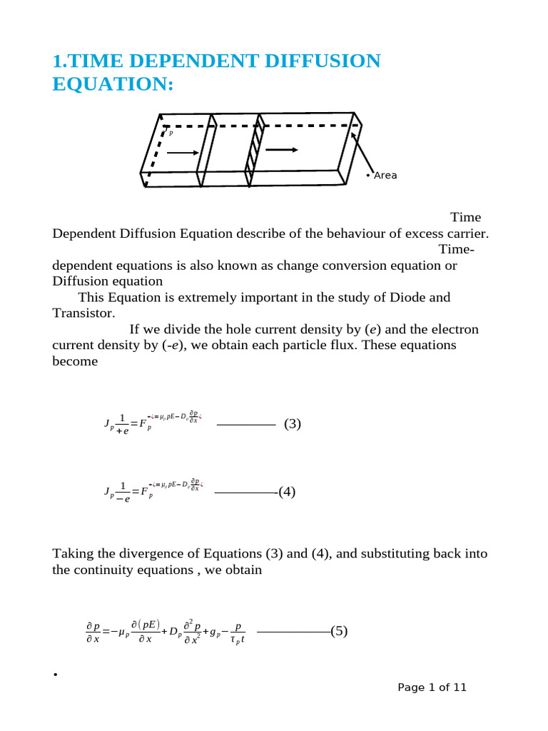 Semiconductors Physics Assignment | PDF | P–N Junction | Diode