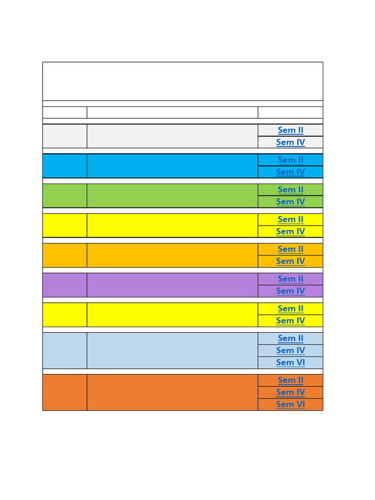 Polytechnic Course Schedule Overview | PDF | Engineering | Physical ...
