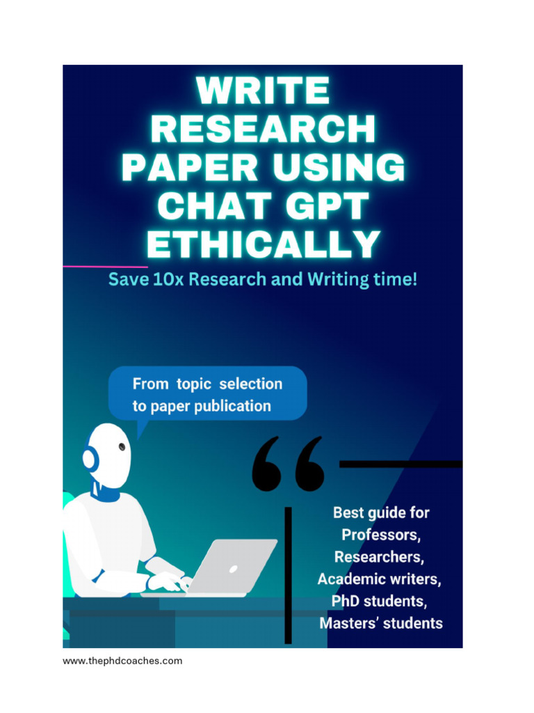 Chat GPT For Research Paper | PDF | Citation | Data