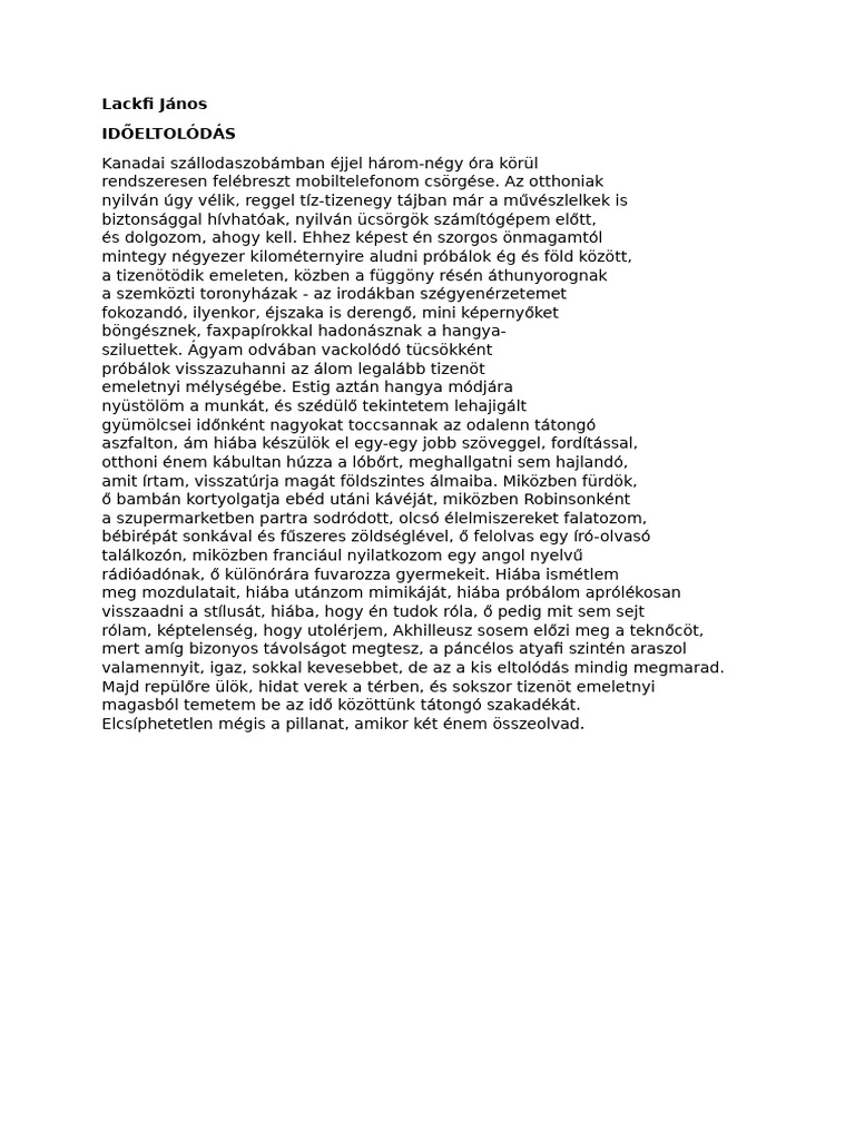Lackfi János.3 | PDF