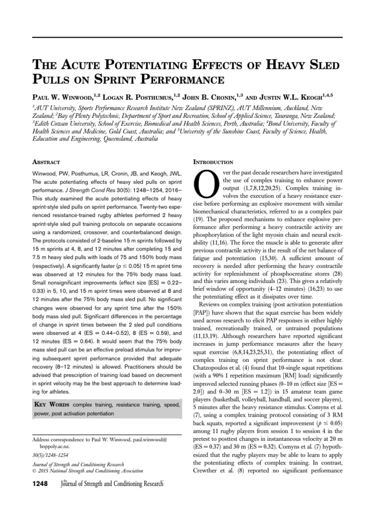 Winwood et al_2016_The Acute Potentiating Effects of Heavy Sled Pulls ...