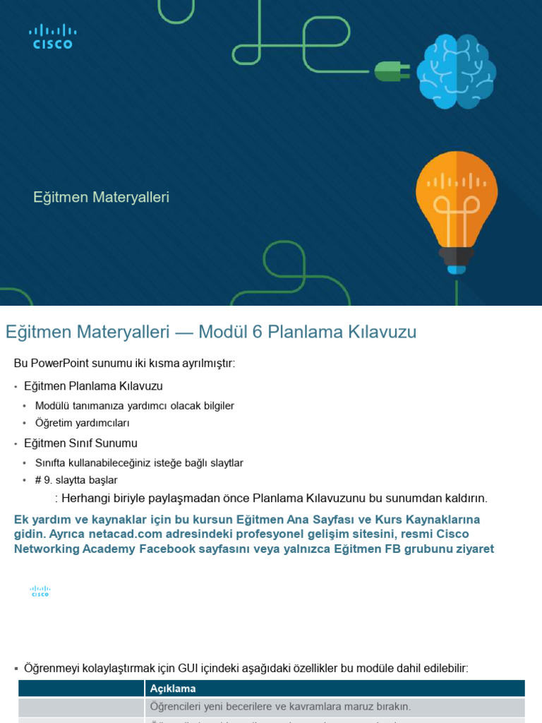 SRWE Module 6 Turkish | PDF