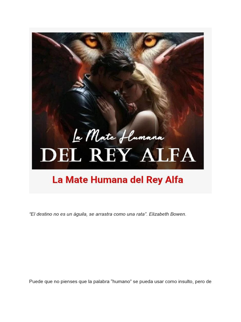 La Mate Humana Del Rey Alfa-01 Al 117 | PDF | Hombres lobo | Pelo