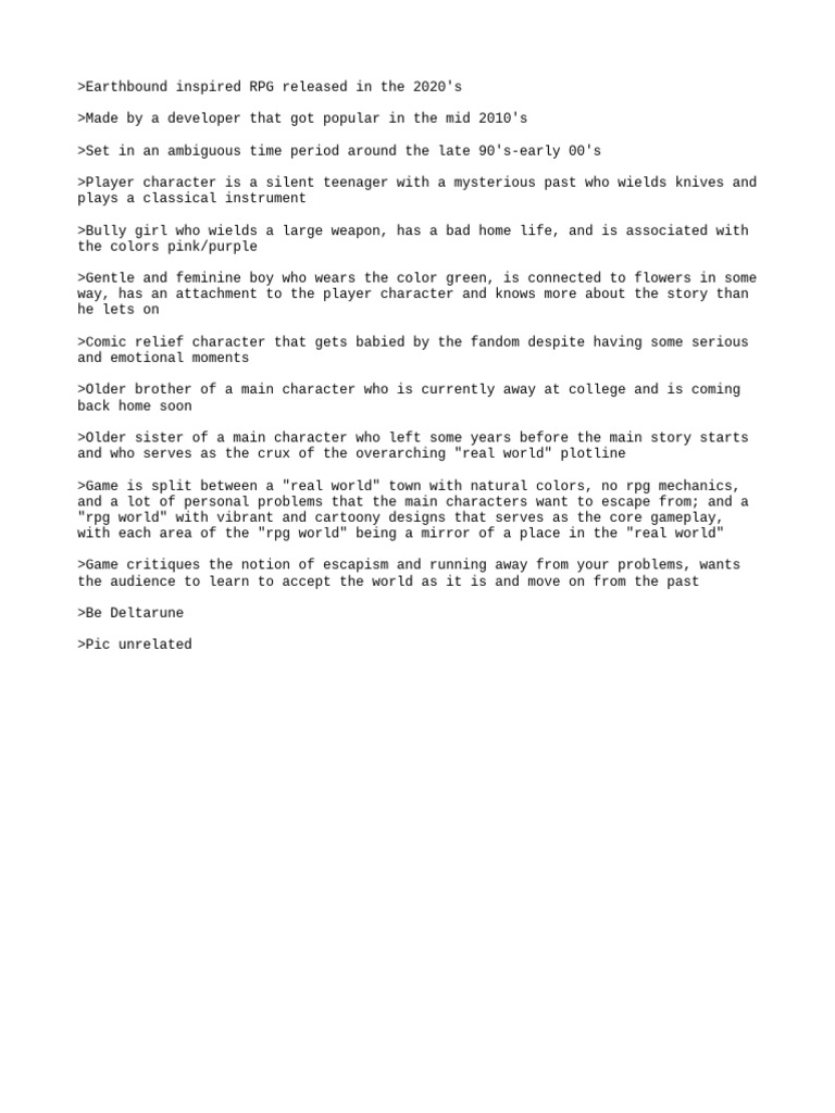 Earthbound Inspired RPG Released in | PDF