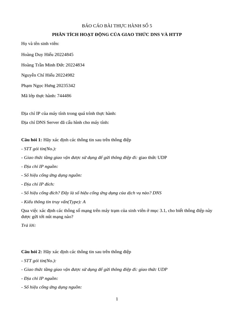 Lab05 BaoCao | PDF