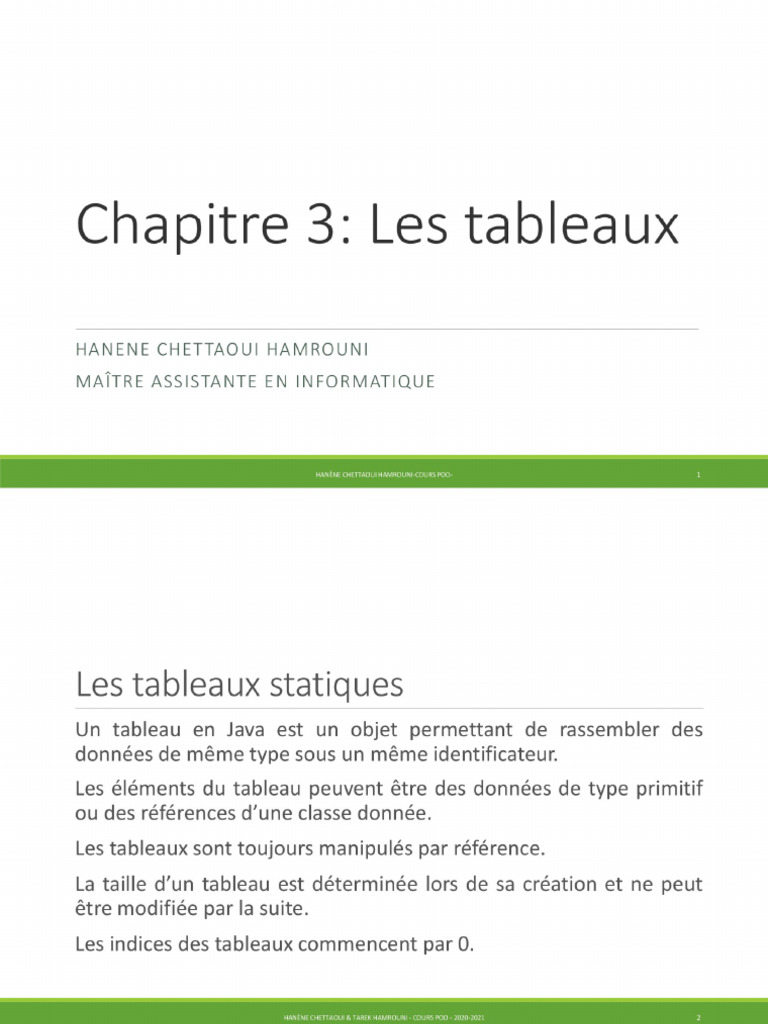 Chapitre3 | PDF
