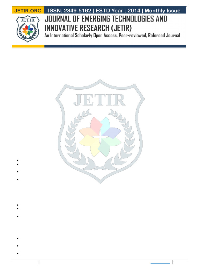 JETIR2306073 | PDF | Renovation | Green Building