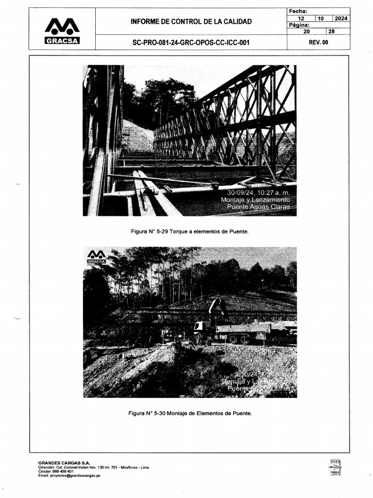 Informe de Calidad-022 | PDF