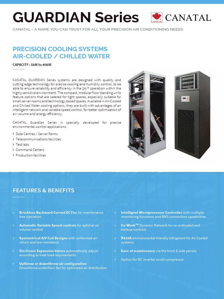 Guardian Series New Updated | PDF | Air Conditioning | Engineering ...