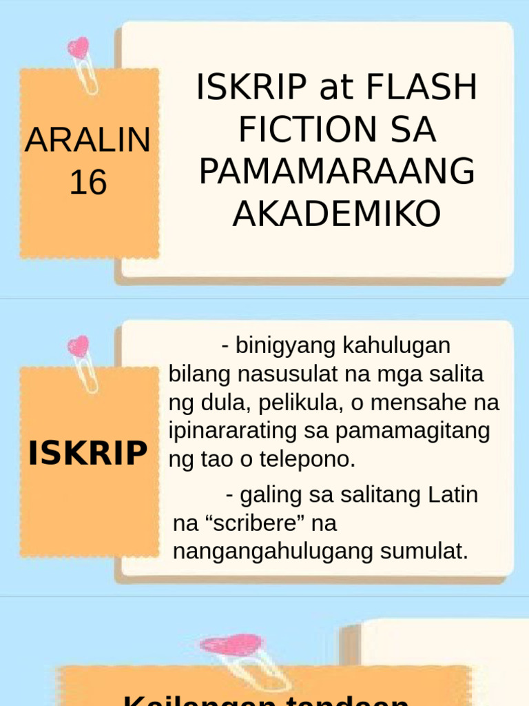 ARALIN-16 | PDF
