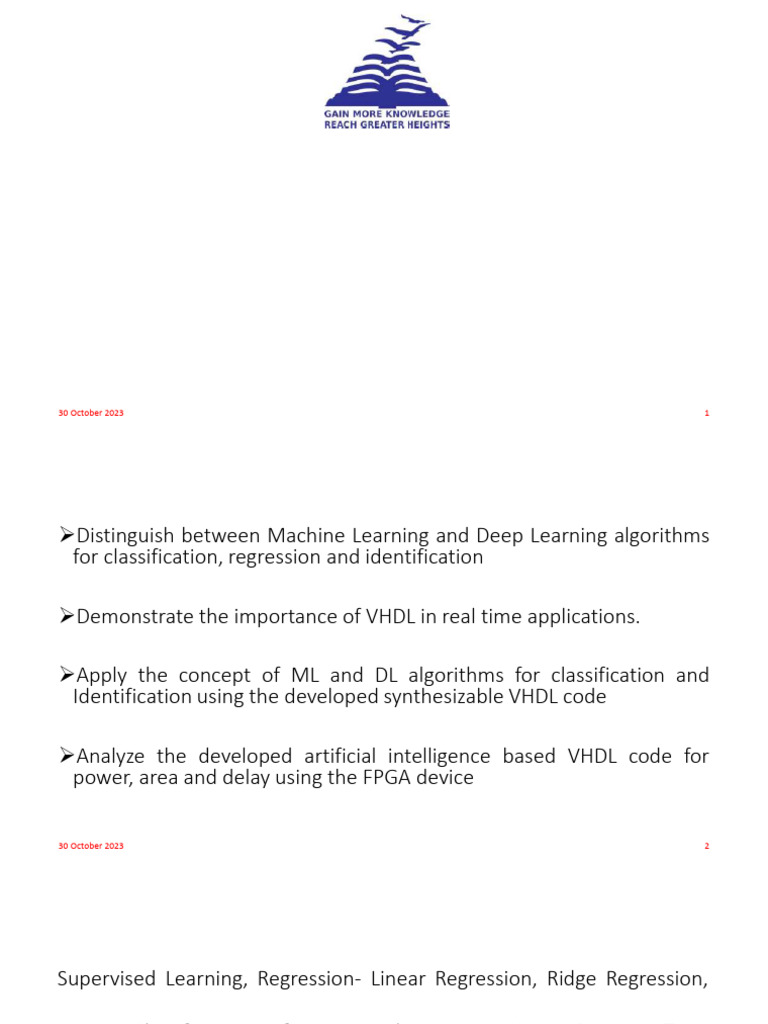 Dr.jap Ece3051 Mldl Fpga | PDF | Machine Learning | Artificial Neural Network