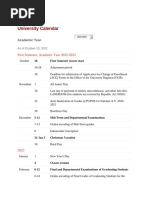 PUP Academic Calendar 2025-2026 | PDF | Academic Term | Higher Education