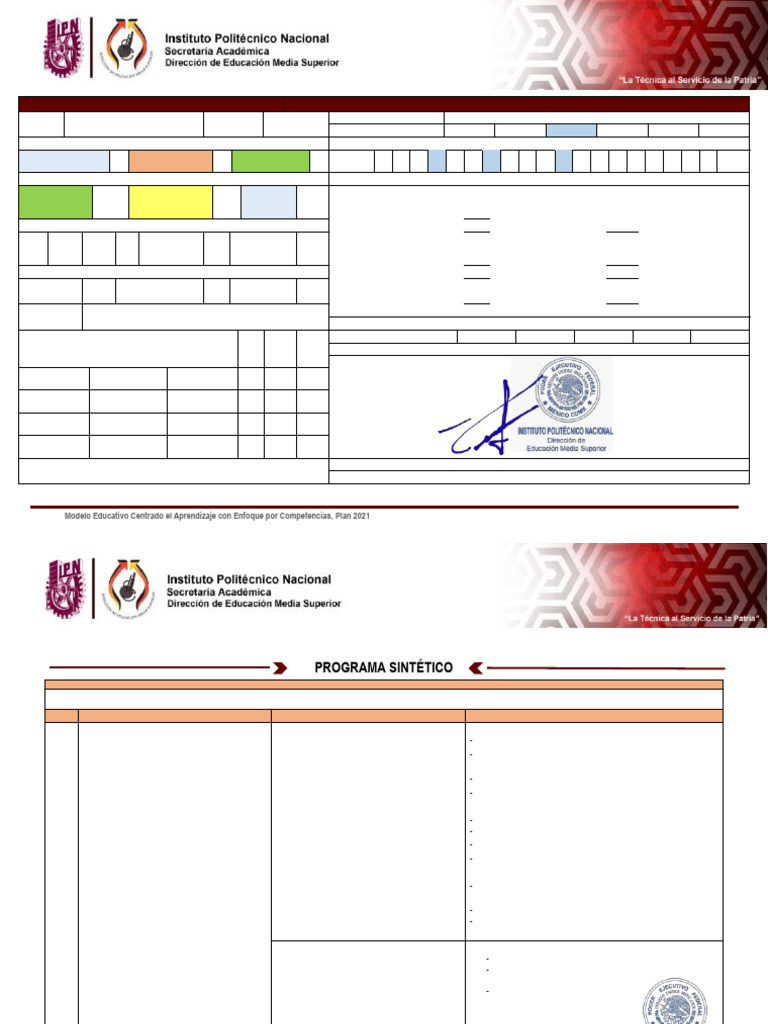 Programa Sintético Mediciones Eléctricas | PDF | Medición | Evaluación