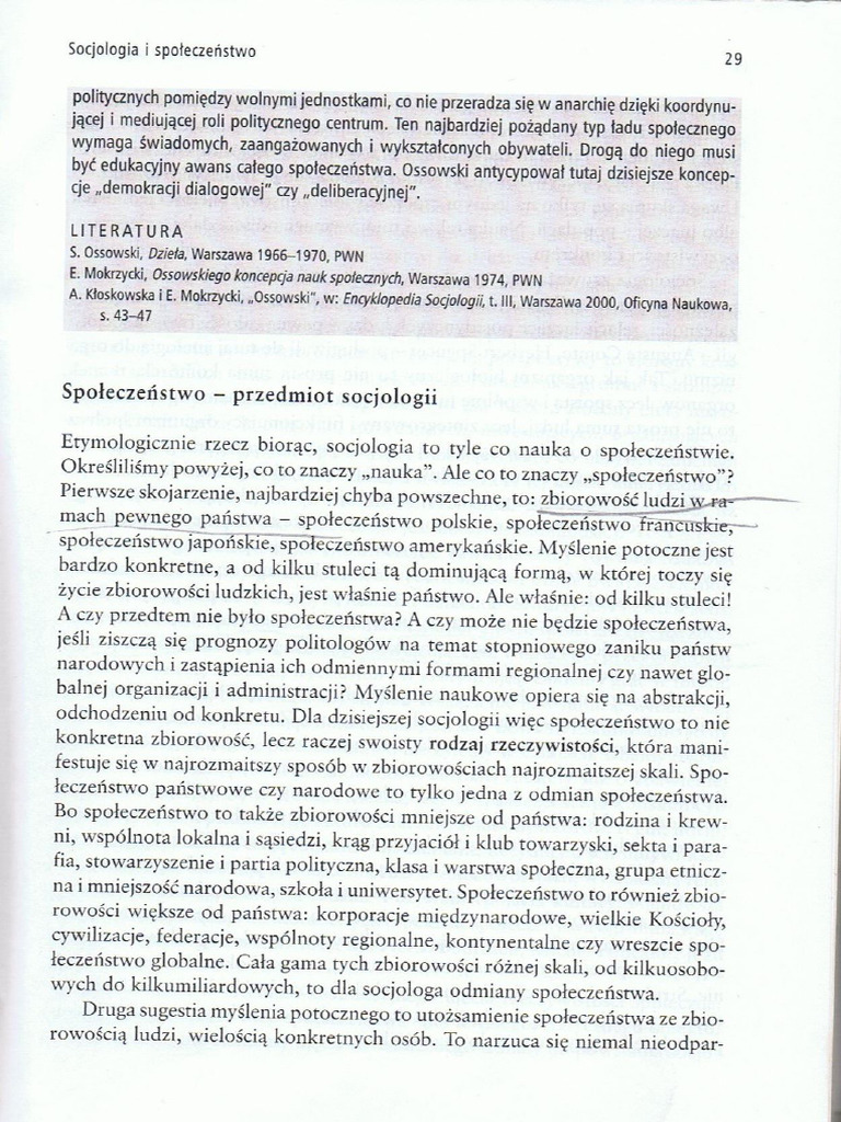 Socjologia Piotr Sztompka | PDF