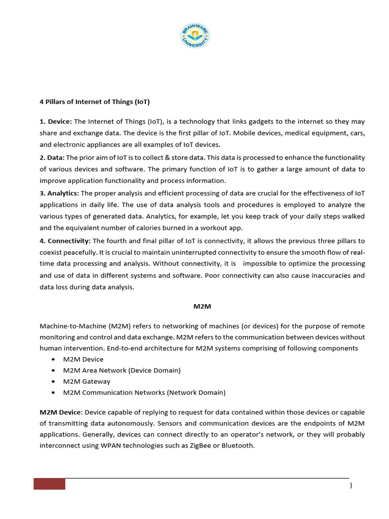6387 Note IOT Module 3 | PDF | Cloud Computing | Wireless Sensor Network