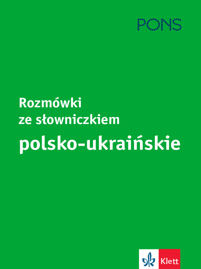 Rozmówki Polsko - Ukraińskie UKRAINSKIE - OK - 2022 - 137B | PDF
