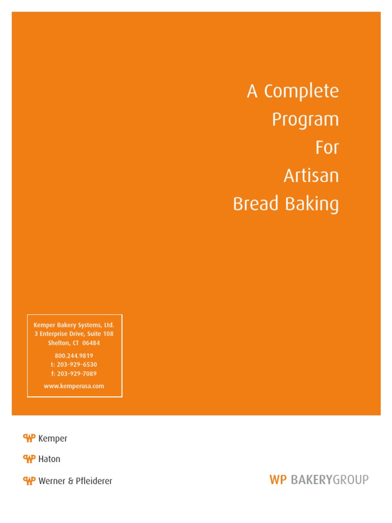 Artisan Bread Program | Download Free PDF | Mixer (Cooking) | Breads