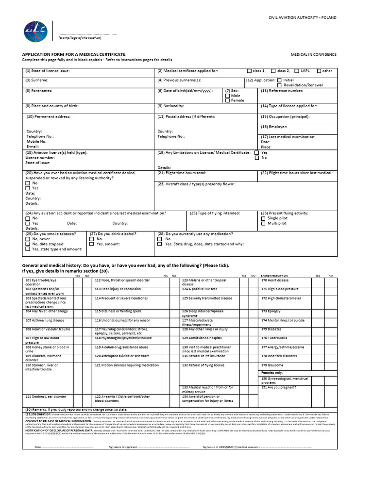 application_form | PDF | Mental Disorder | Epilepsy