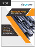 Pressure Rating For PVC Pipes | PDF | Pipe (Fluid Conveyance) | Polyvinyl Chloride