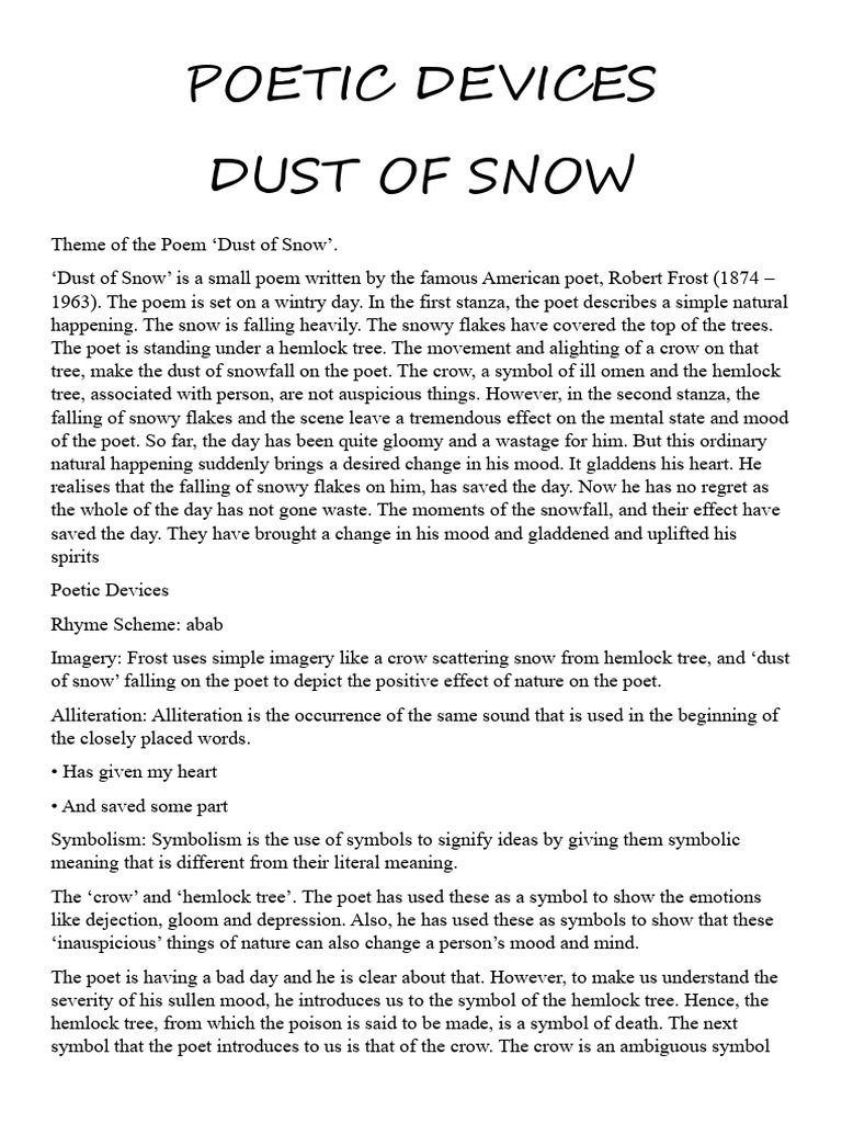 POETIC DEVICES | PDF | Poetry | Poetic Devices