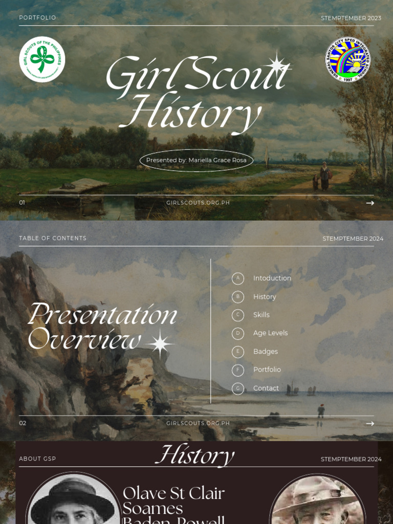 GSP Orientation Presentation 20240910 172456 0000 | PDF | Scouting | Girl Guiding And Girl Scouting