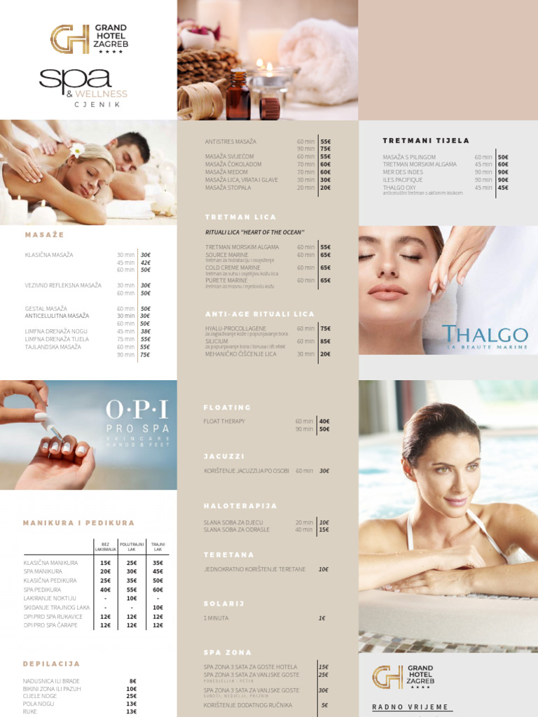 SPAWellness Cjenik | PDF