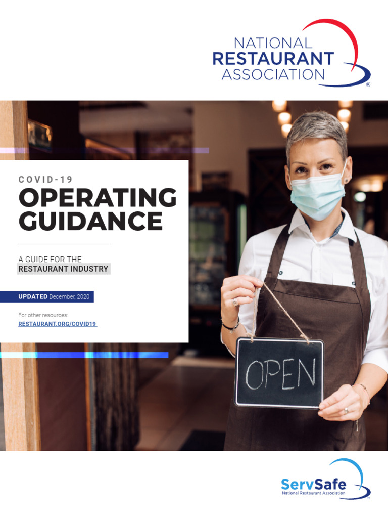 National Restaurant Association COVID19 Reopening Guidance Update | PDF ...